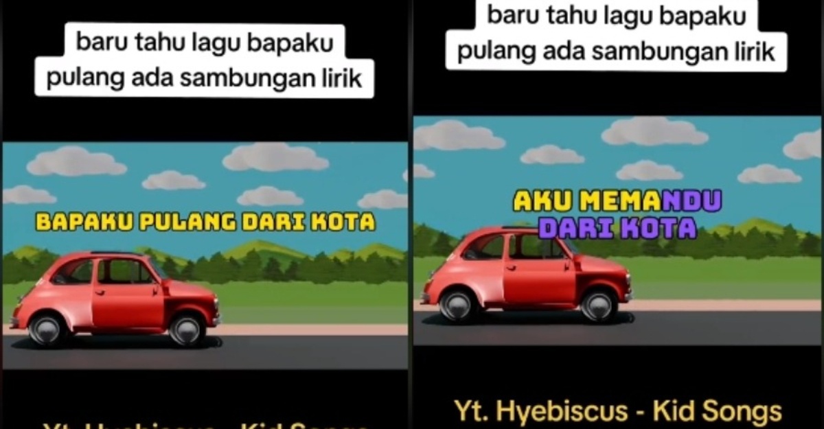 Netizen Terkejut Tahu Lagu “Bapaku Pulang Dari Kota” Ada Lirik Sambungan