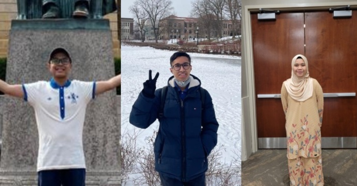 Hebat, 3 Pelajar Malaysia Raih Pointer 4.00 & Terima Anugerah Dekan