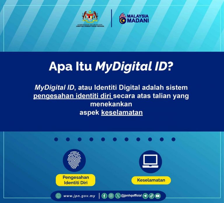 MyDigital ID Memperkuat Landskap Digital Malaysia