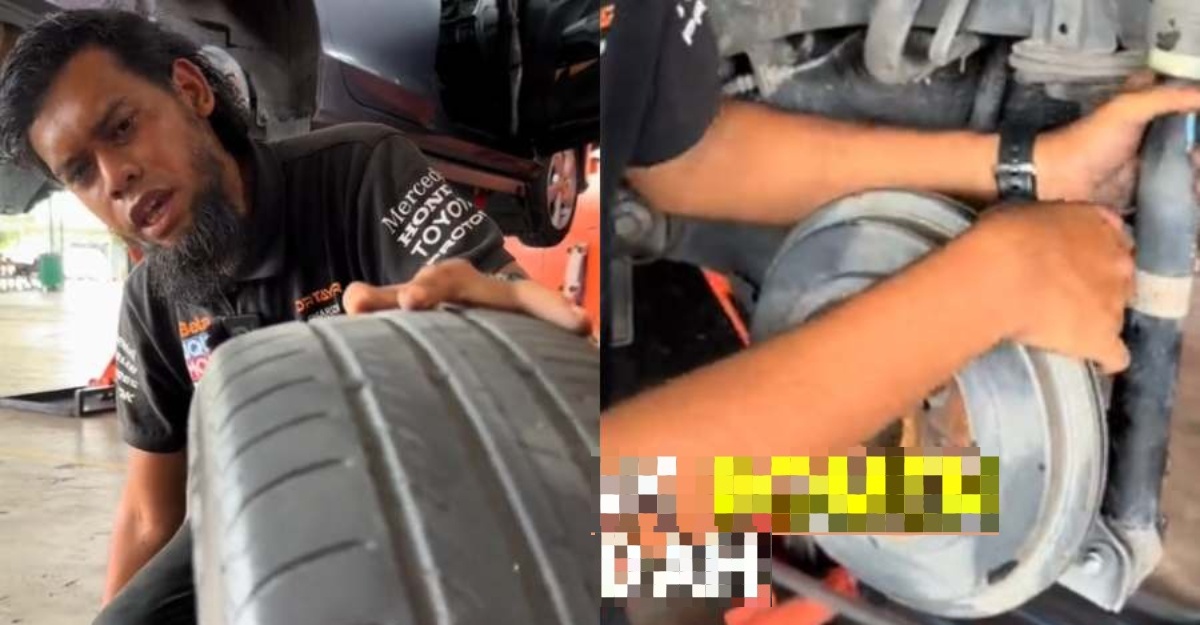 Tayar 'Haus', Lelaki Kongsi Cara Kenal Pasti Punca Sebelum Tukar Tayar ...