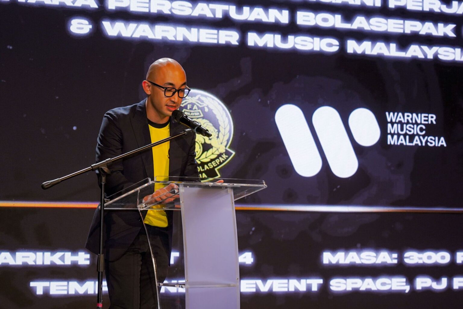 FAM Umum Warner Music Malaysia Sebagai Rakan Penaja Muzik Rasmi Harimau ...