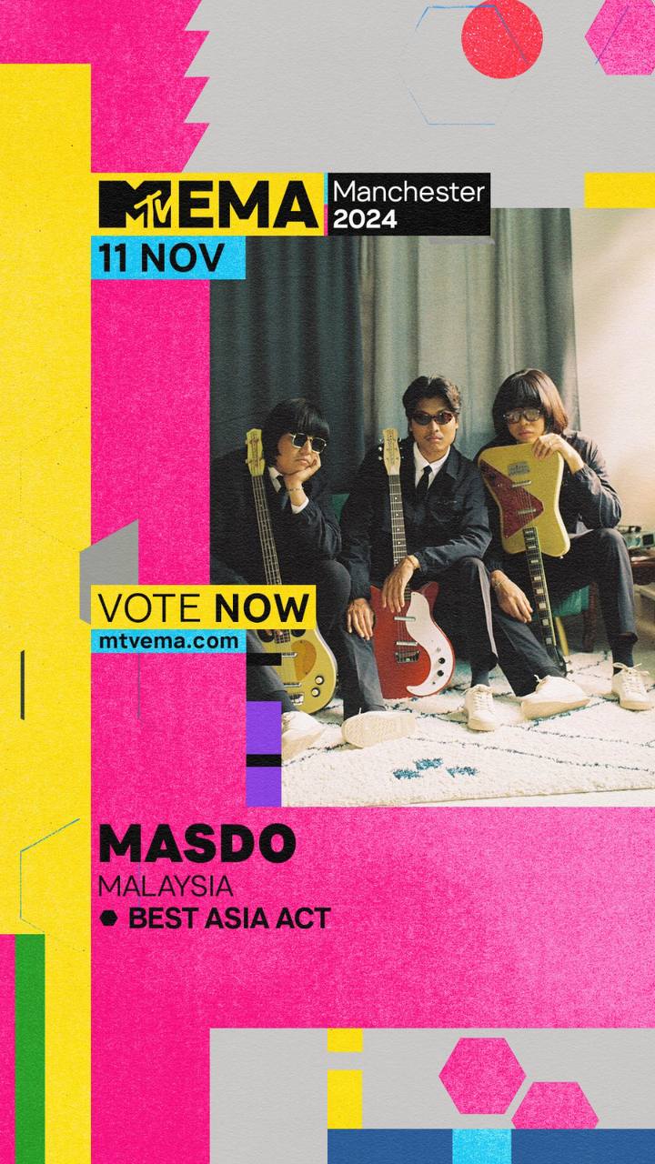 MASDO Tercalon Dalam Kategori Artis Asia Terbaik di Anugerah MTV EMA ...