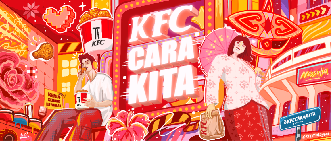 KFC Sambut Merdeka Dengan 14 Mural Cara Kita Di Seluruh Negara
