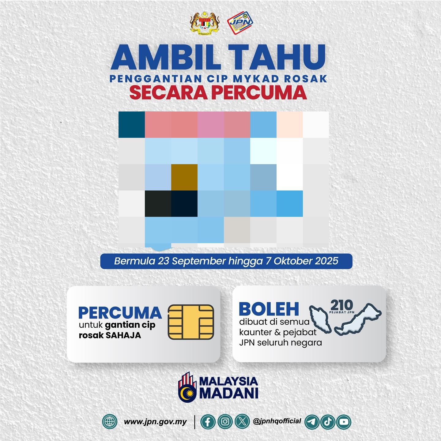 JPN Kongsi 6 Cara Jaga MyKad Supaya Tak Cepat Rosak