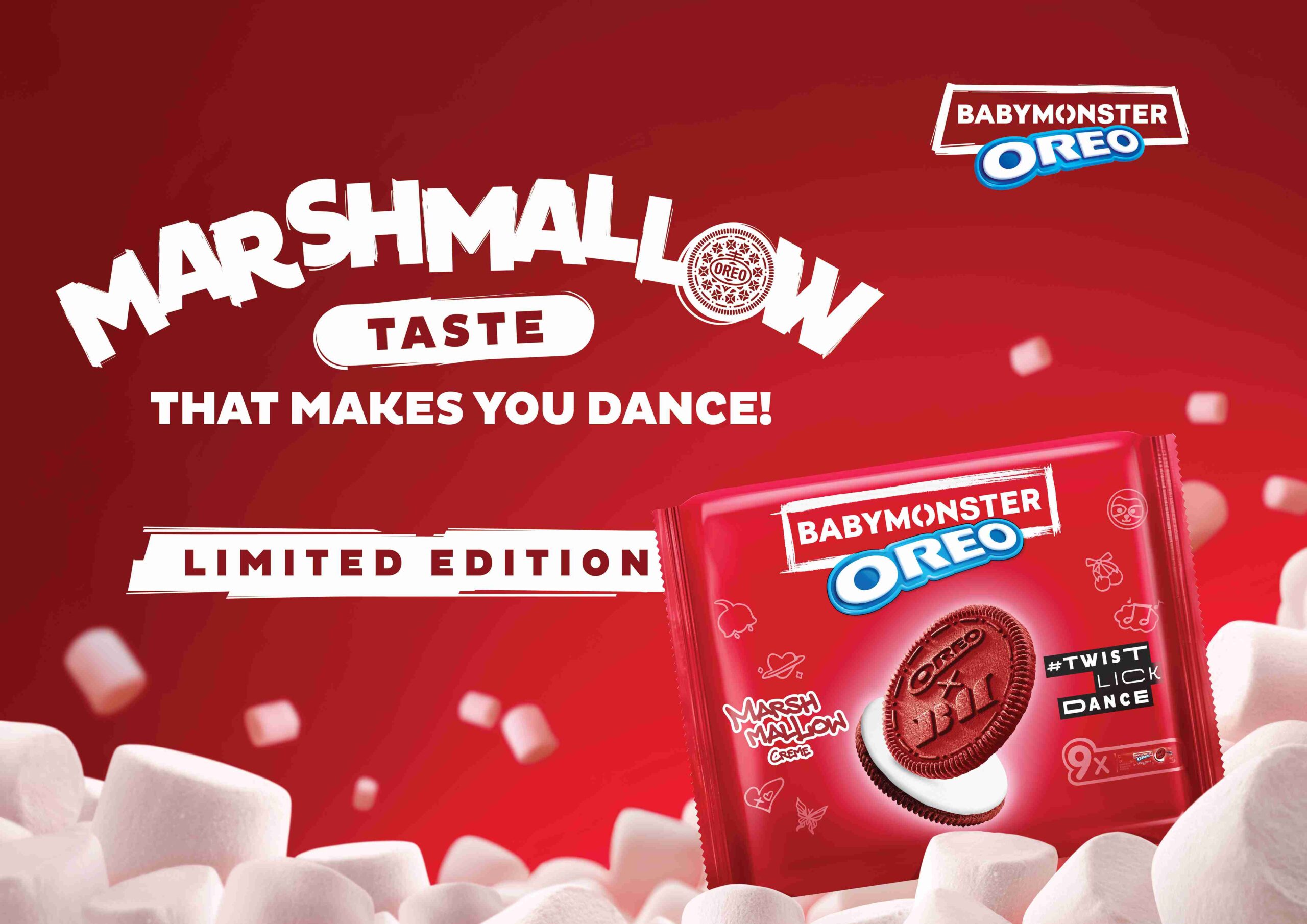 'Collab' Ikonik BABYMONSTER Dan OREO Bawa Keriangan Dengan #TwistLickDance