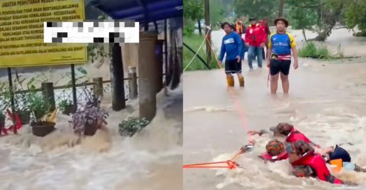 Tular Situasi Banjir Di Beberapa Kawasan Di Perlis