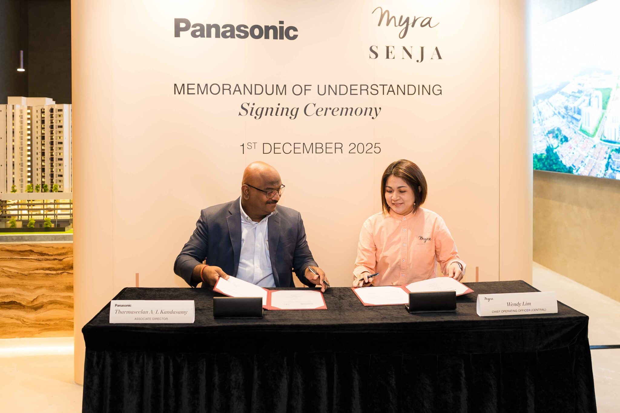 Myra Senja Memperkenalkan Unit Kediaman Luas Yang DiLengkapi Dengan Perkakas Rumah Panasonic